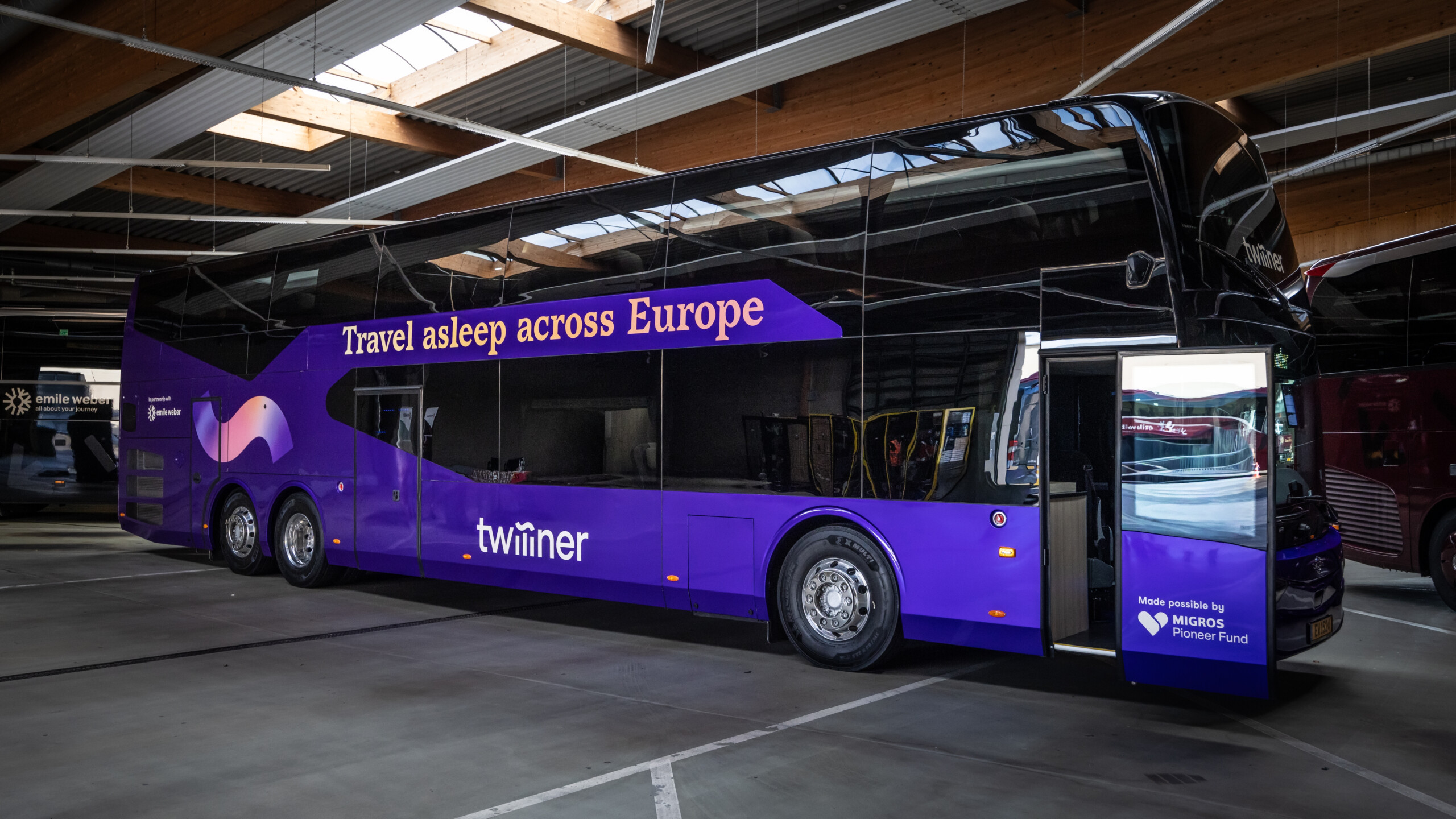 Emile Weber et Twiliner révolutionnent le voyage de nuit - Merkur Magazine