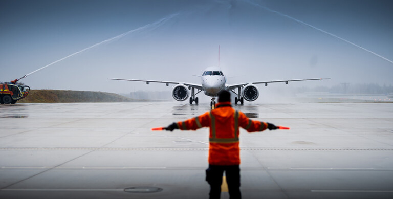 Luxair welcomes its first Embraer E195-E2 to Luxembourg, kicking off the airline’s ambitious ...
